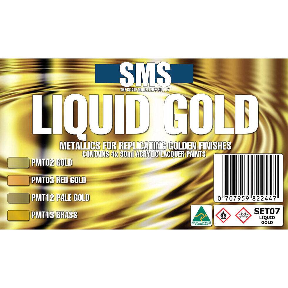 SMS LIQUID GOLD Colour Set